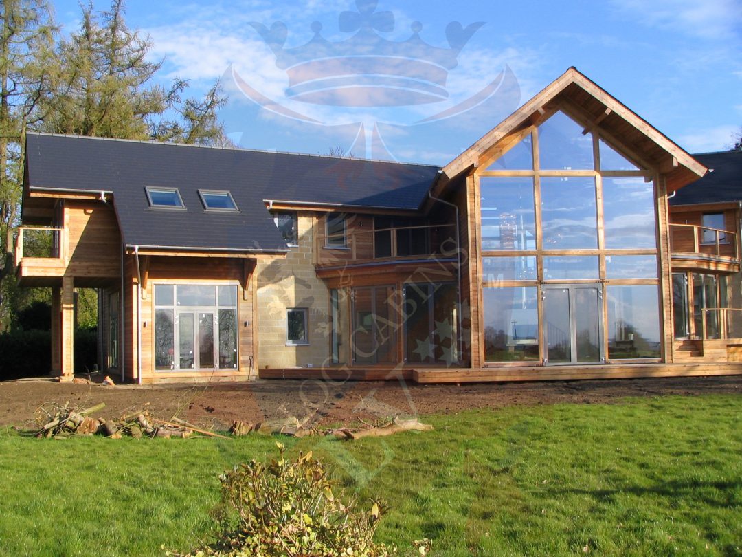 Timber Frame Buildings 041 - LogCabins LV