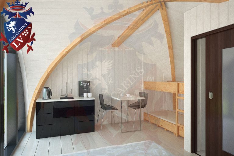 Barrel Pod 02 - 4.8m x 4.8m - BP-LV-6002 - LogCabins LV