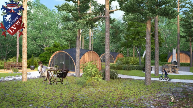 Barrel Pod 02 - 4.8m x 4.8m - BP-LV-6002 - LogCabins LV