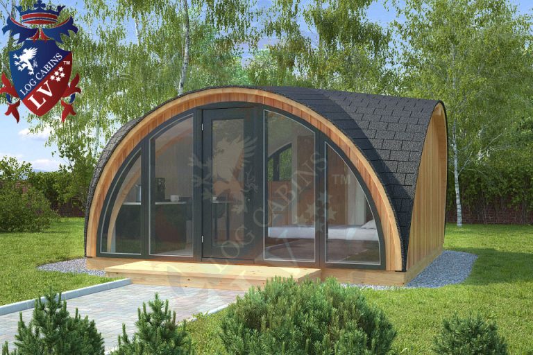 Barrel Pod 02 - 4.8m x 4.8m - BP-LV-6002 - LogCabins LV