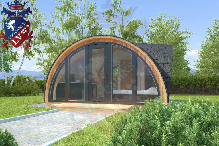 Barrel Pod 02 - 4.8m x 4.8m - BP-LV-6002 - LogCabins LV