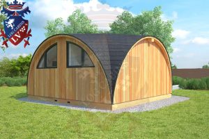 Barrel Pod 02 - 4.8m x 4.8m - BP-LV-6002 - LogCabins LV