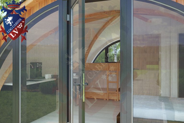 Barrel Pod 02 - 4.8m x 4.8m - BP-LV-6002 - LogCabins LV